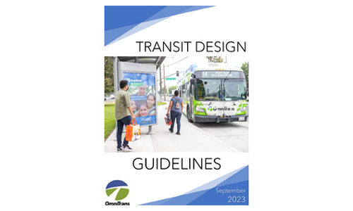 San Bernadino Valley OmniTrans: Transit Design Guidelines - Bus Stop Hub